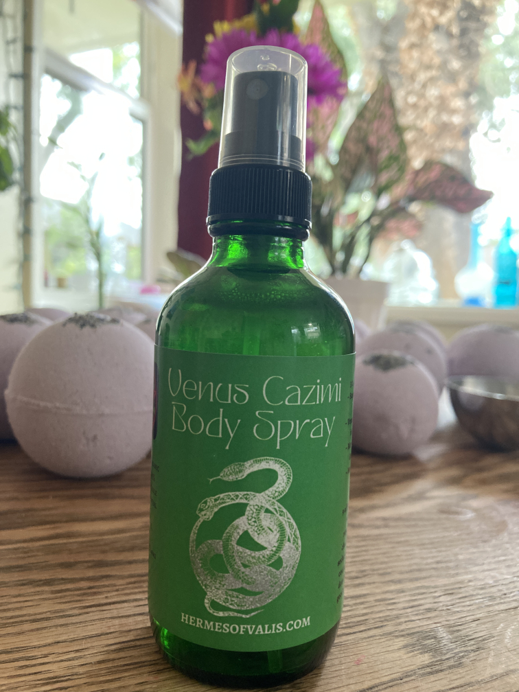 Venus Cazimi Body Spray (4 oz) - Hermes of VALIS Witchcraft